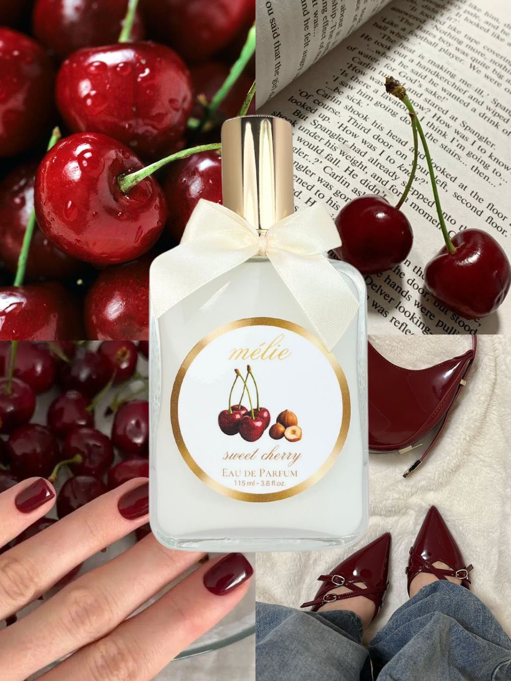 Milky Perfume Eau de Parfum Sweet Cherry/Cereja Doce | Mélie - 115 ml ...
