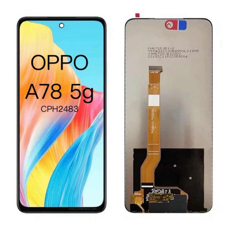 Tela display frontal compatível Oppo A78 5g / CPH2483 CPH2495 | Shopee ...