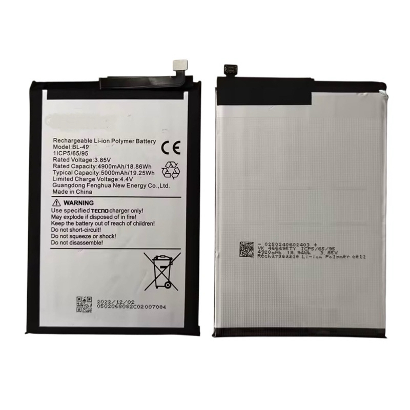 BL-49ST BATERIA Flex Bl-49st Para Tecno Spark 10 / Spark 10c | Shopee ...