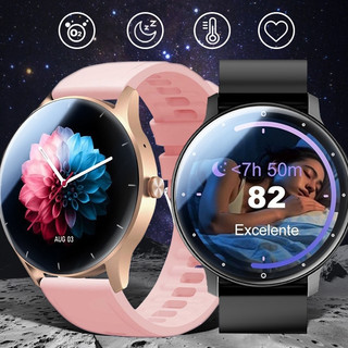 ZL02 Pro Relógio Smartwatch monitoramento de saúde relógio inteligente ...