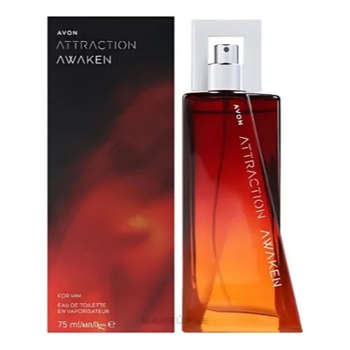 Perfume Attraction Awaken Deo Parfum Masculino Avon 75ml | Shopee Brasil
