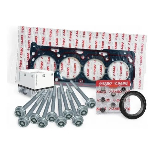 Kit Junta Cabeçote SABÓ Fox Gol Parati Voyage 1.0 POWER + Parafusos ...
