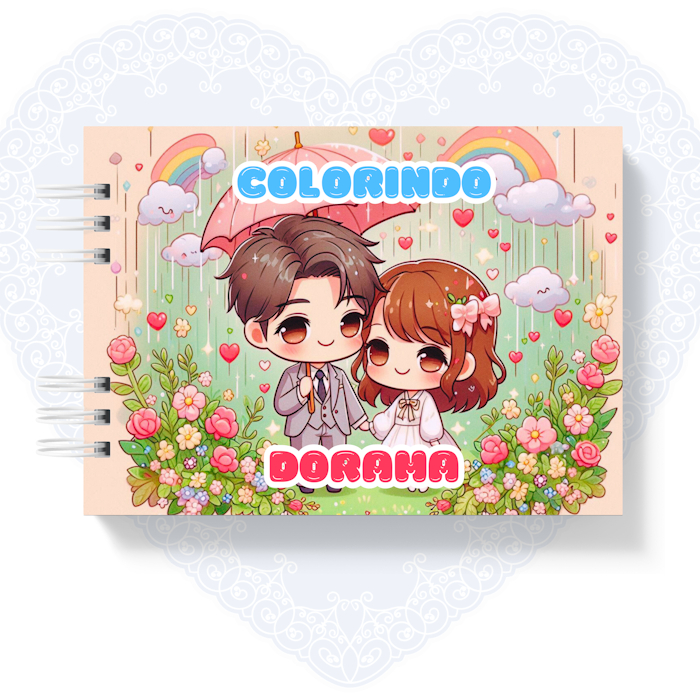 Livro Colorindo Dorama Capa Dura 75g ou 180g | Shopee Brasil