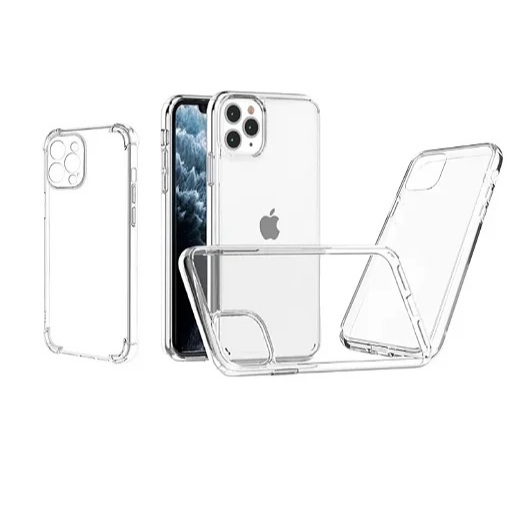 Capa Transparente Anti-impacto Capinha iPhone Modelos 11 12 13 14 15 16 ...