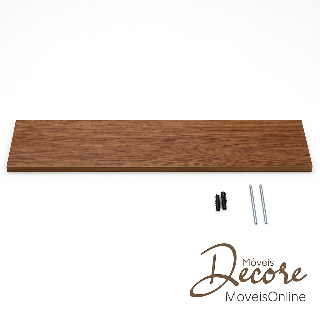 prateleira em mdf louro frejo 120x20 em mdf 15 mm amadeirado suporte ...