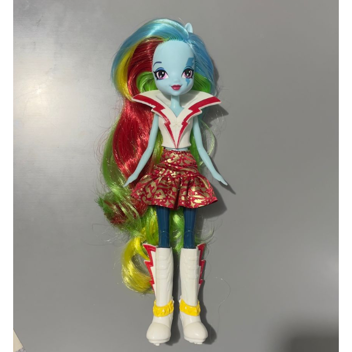 Equestria Girls Rainbow Dash Rainbow Rocks My Little Pony Original | Shopee Brasil