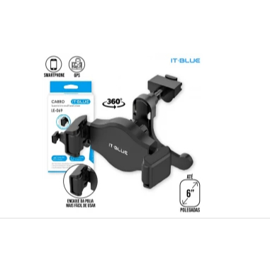 Suporte Veicular Para Celular Le-069 - It-blue | Shopee Brasil