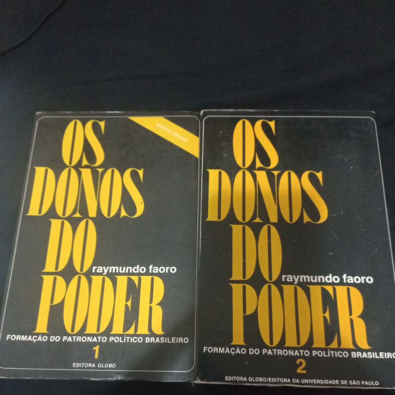 Os Donos do Poder Vol. 1 e 2 | Shopee Brasil