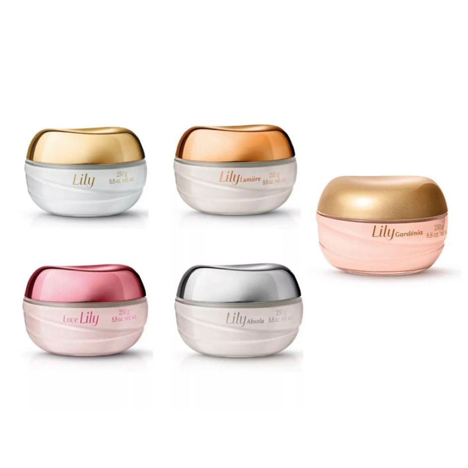 Creme Lily Acetinado 250g - Creme Lily Hidratante Desodorante Corporal ...