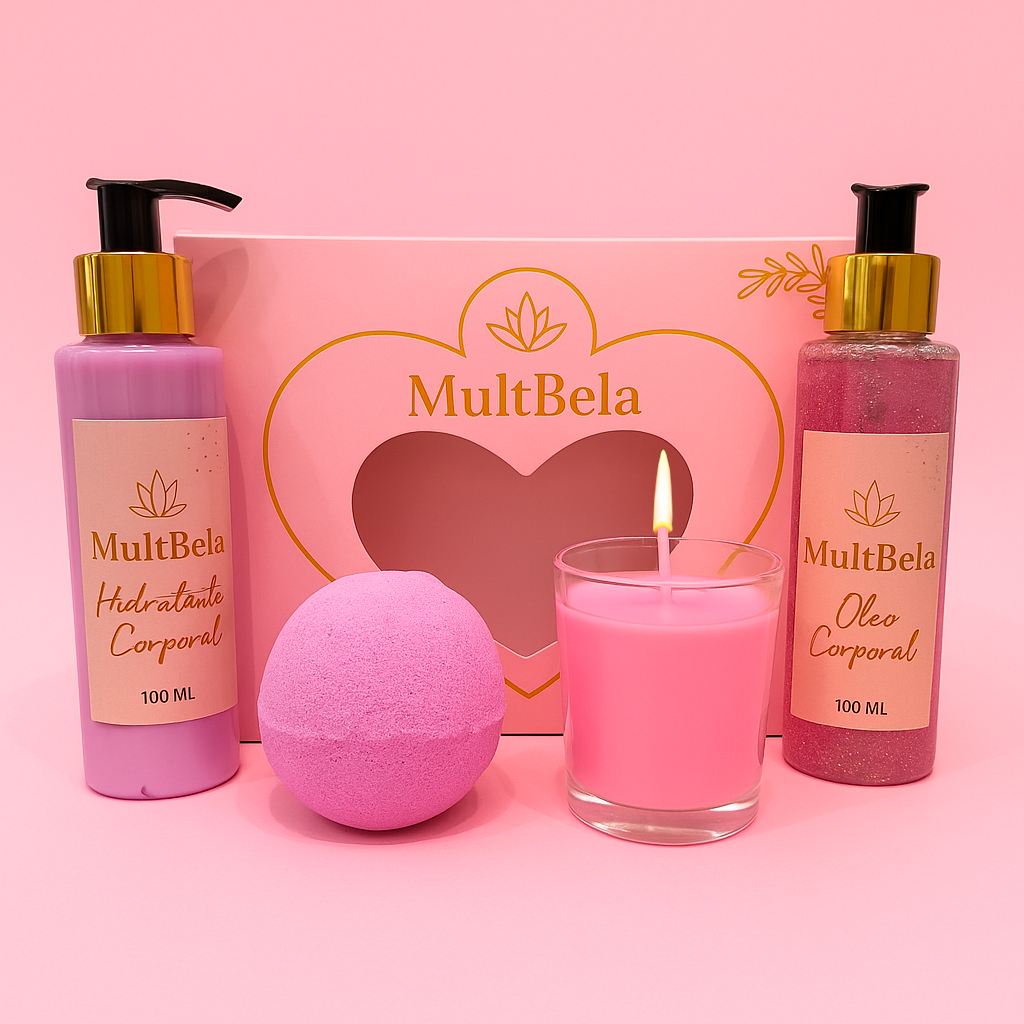 Kit Presente Spa Feminino com Aromaterapia para Banho, Ideal para Aniversário, Mãe, Esposa ...