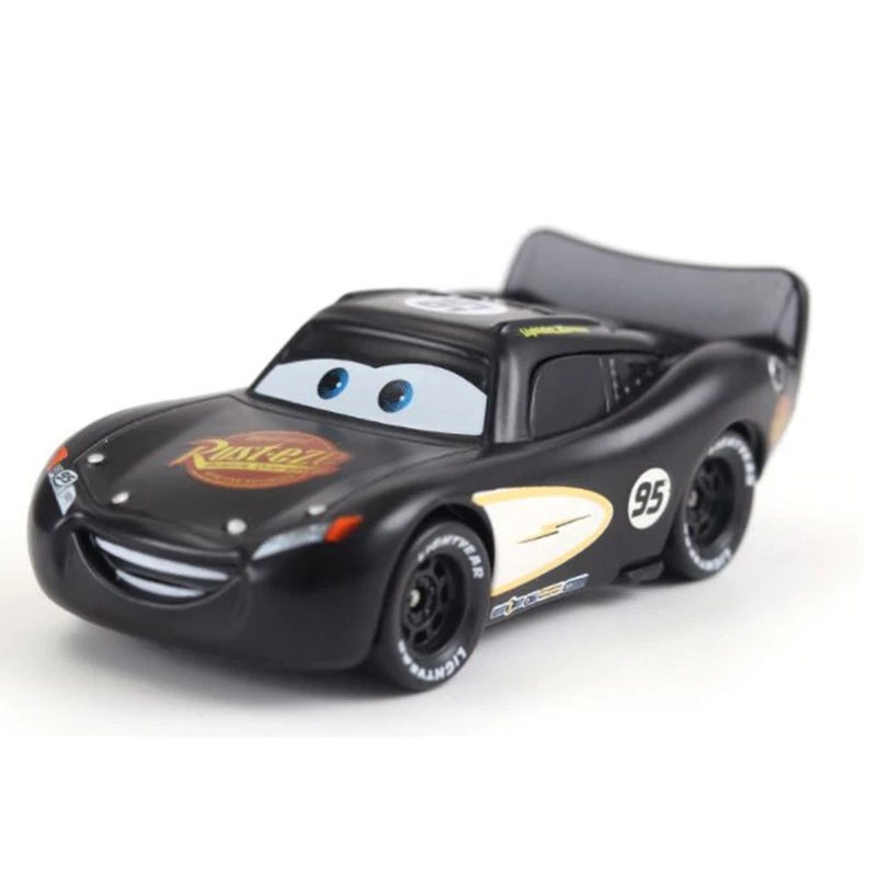 Miniatura Filme Carros 1 Disney Pixar Modelo Mcqueen Black | Shopee Brasil
