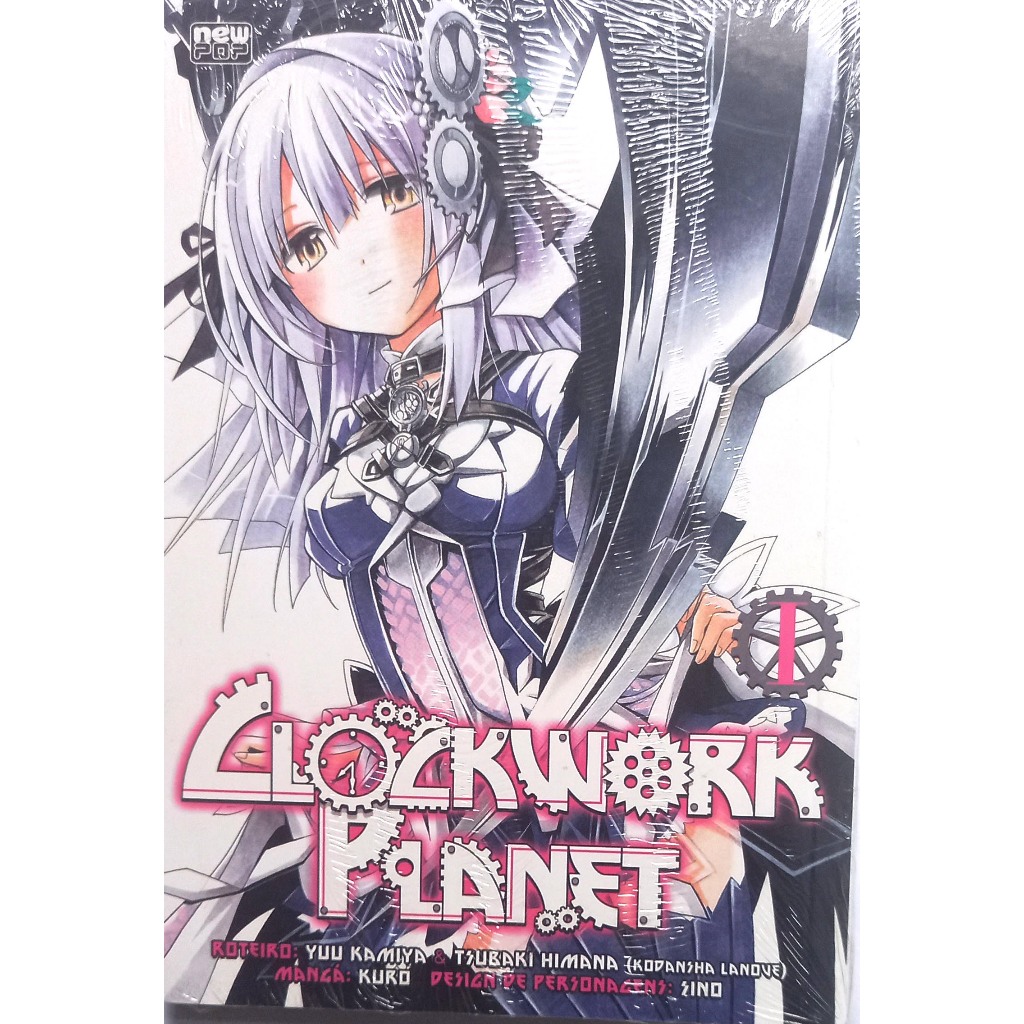 Mangá Lacrado - Clockwork Planet 1 - Yuu Kamiya & Tsubaki Himana - New Pop | Shopee Brasil