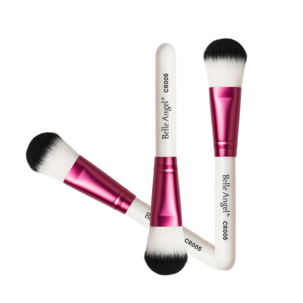 pincel belle angel profissional linha crush CR-010 - maquiagem - base liquida e cremosa | Shopee ...