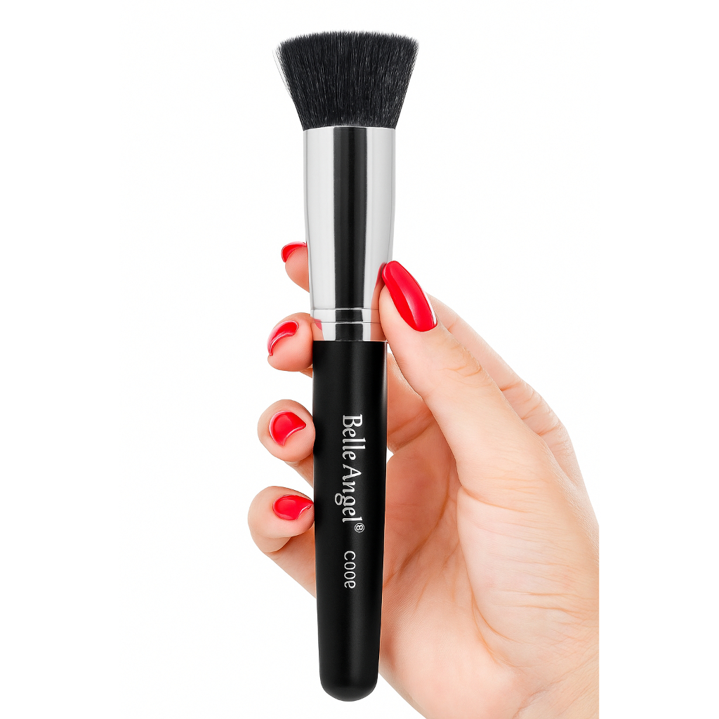 pincel belle angel profissional C-017 ( kabuki ) - maquiagem - base - pó compacto - base cremosa ...