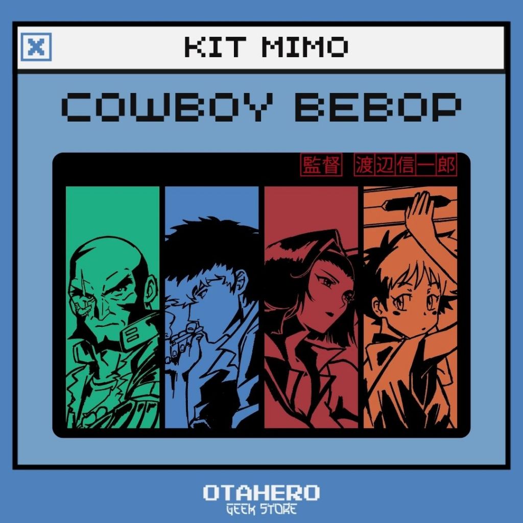Kit mimo anime Cowboy Bebop - a partir de 10 peças - Cowboy Bebop ...
