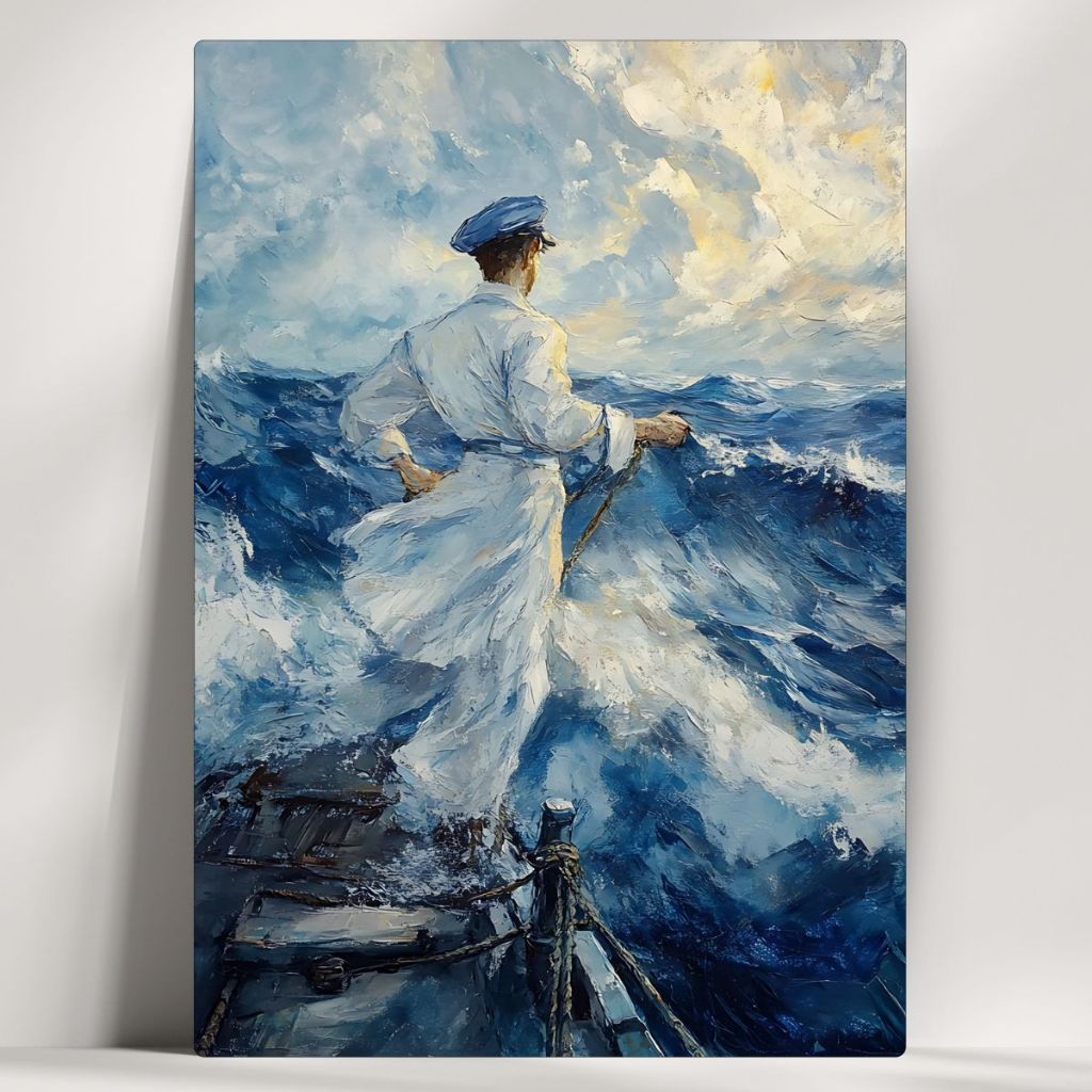 Quadro Decorativo Marinheiro 2 - Pintura Contemporânea - Umbanda e ...