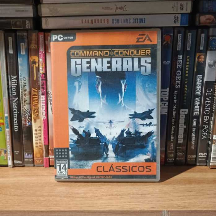 CD PC GAME COMMAND CONQUER - GENERALS | Shopee Brasil
