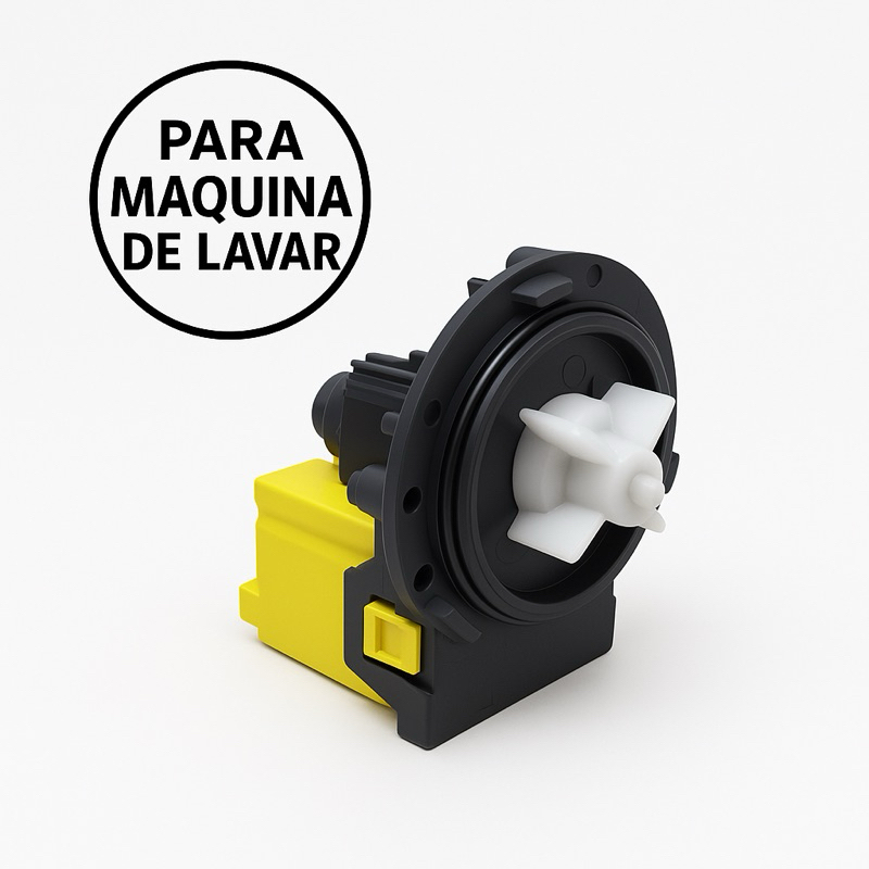 Eletrobomba bomba lavadora maquina lavar solta agua Universal 5 7 8 9 ...