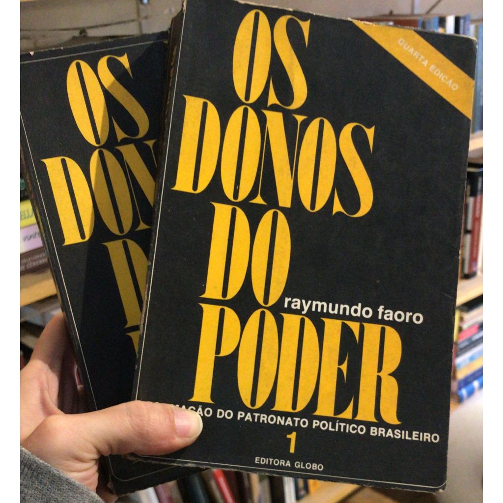 OS DONOS DO PODER - VOLUME 1 E 2 - RAYMUNDO FAORO | Shopee Brasil