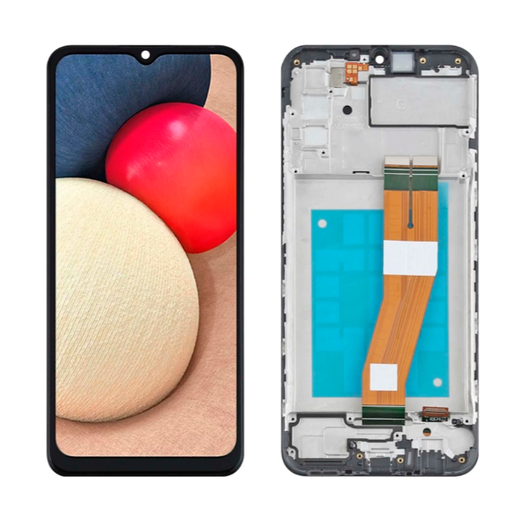Frontal Tela Display Touch Samsung A02s A025M Original com Aro – Pronta Entrega | Shopee Brasil