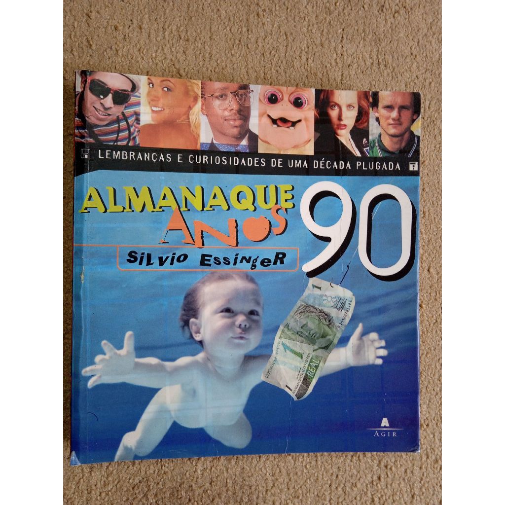 Almanaque Anos 90 Silvio Essinger | Shopee Brasil