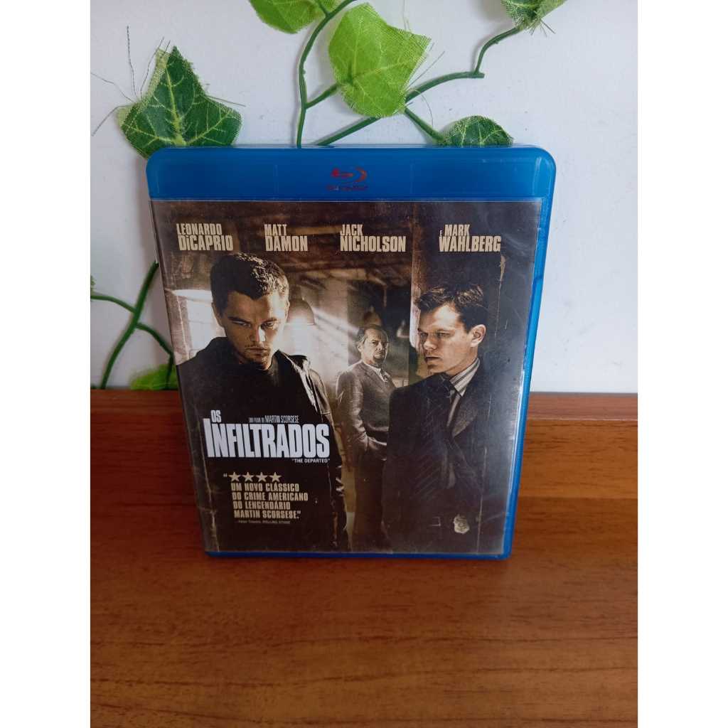 Blu-ray - Os Infiltrados - Leonardo DiCaprio | Shopee Brasil