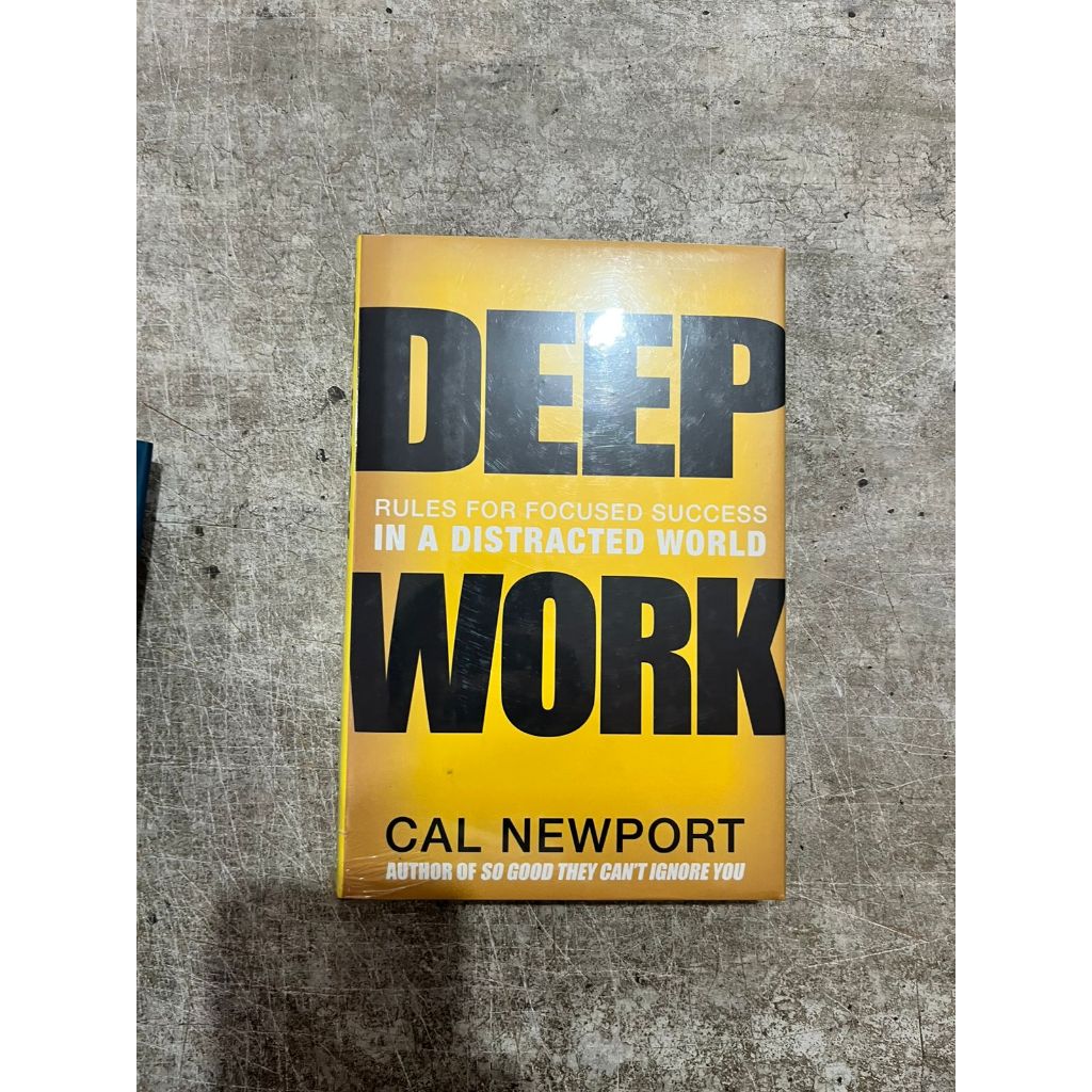 Deep Work - Cal Newport | Shopee Brasil
