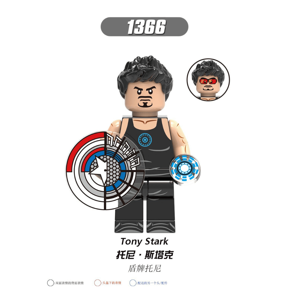 Lego Marvel Tony Stark XH1366 Minifigures (Unidade) | Shopee Brasil