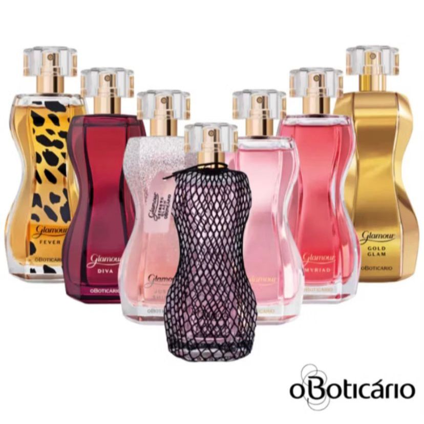 LINHA GLAMOUR OBOTICÁRIO ESCOLHA O SEU! (GOLD, MYRAID, SECRETS BLACK ...