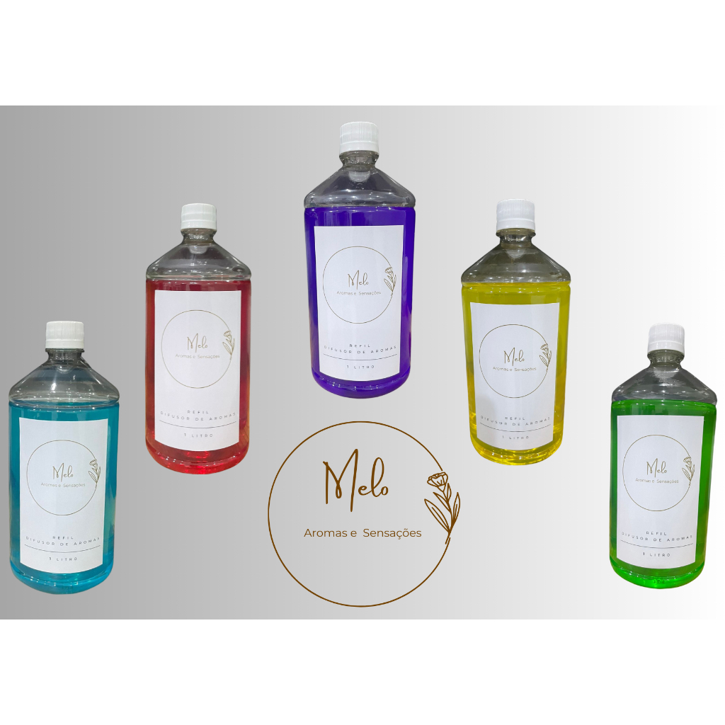 Refil Difusor de Aromas Aromatizador de Ambiente 1L Bamboo MM | Shopee ...