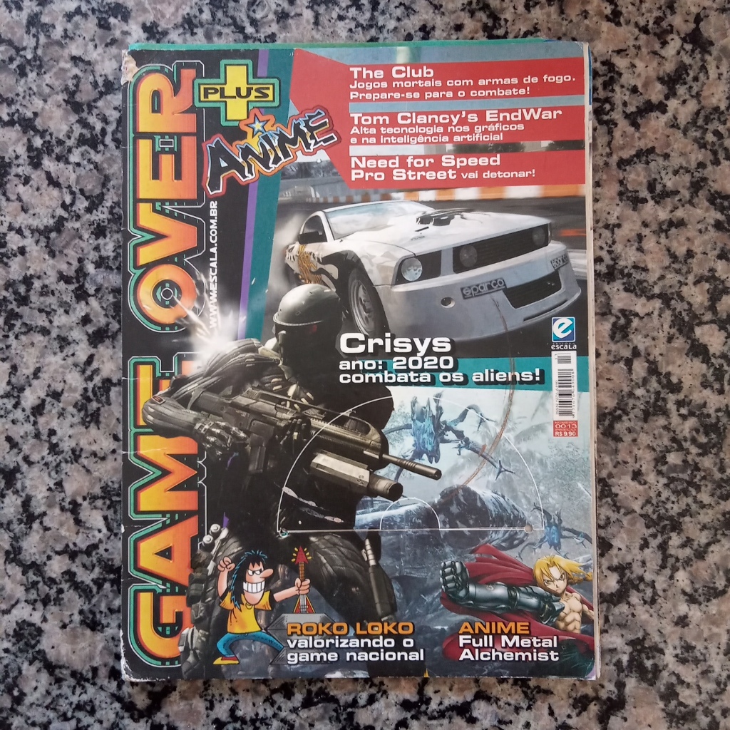 Revista Game Over Anime Nº 13 Demo Call Of Juarez*roko Loko | Shopee Brasil
