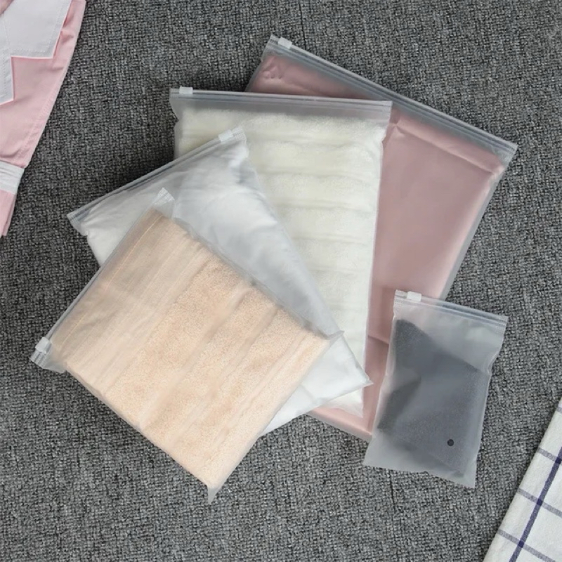 Saco plástico fosco com zíper 25x35cm 50 unidades, embalagem para ...