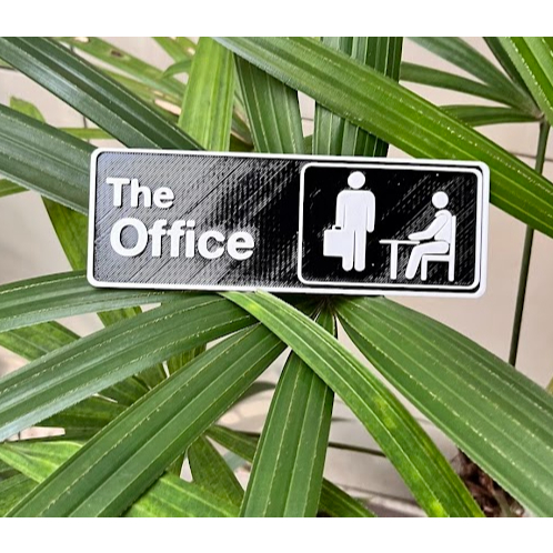 Placa Decorativa da Serie The Office Dunder Mifflin - Impressa em 3D ...