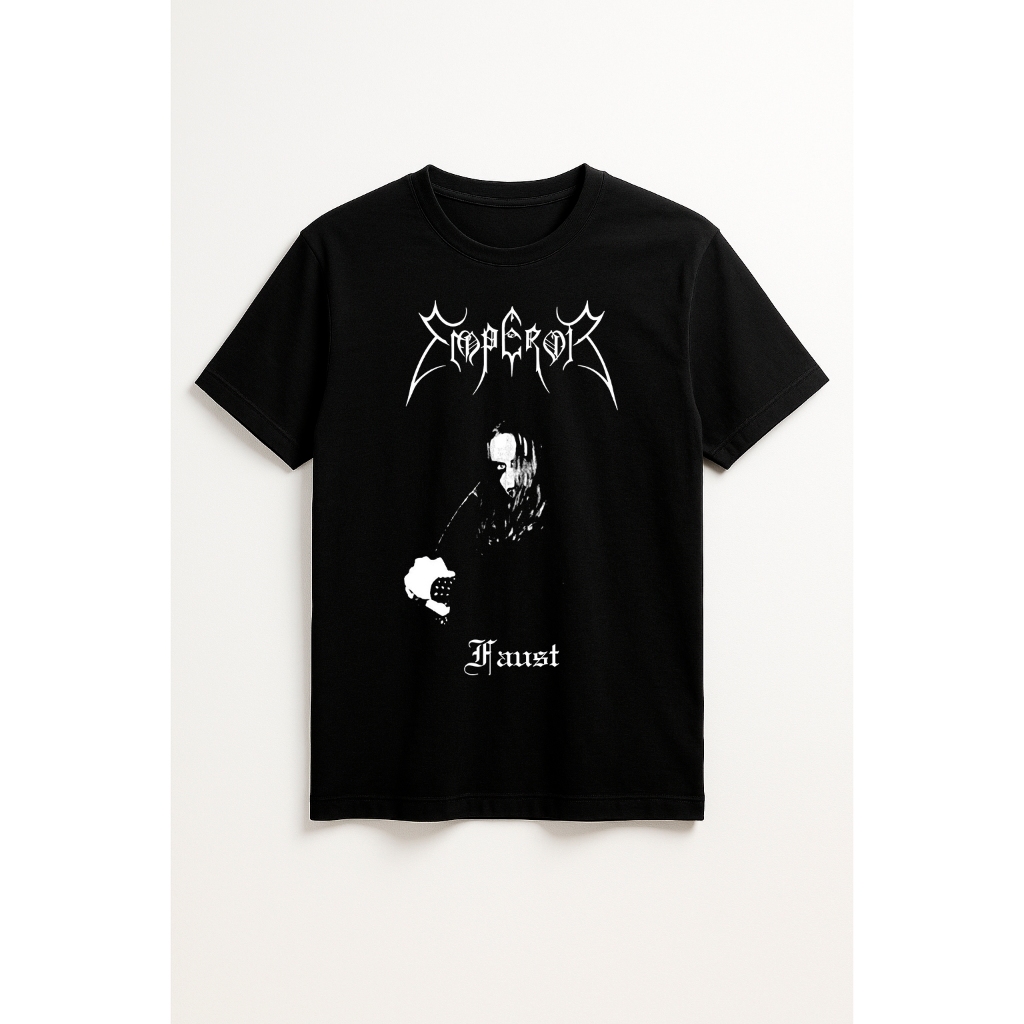Camiseta Emperor Faust Black Metal | Shopee Brasil