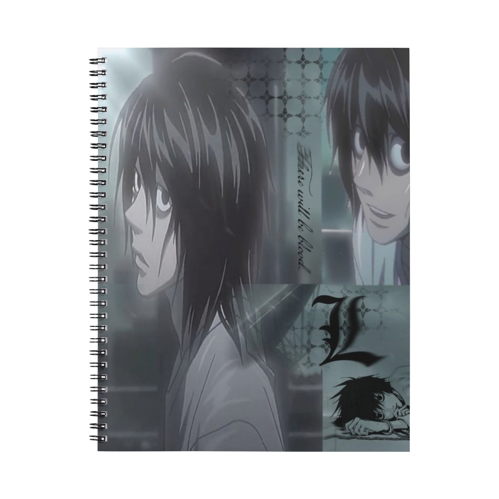 Caderno do L • Death Note A4 | Perfeito para Estudar com Lógica e Mistério | Shopee Brasil