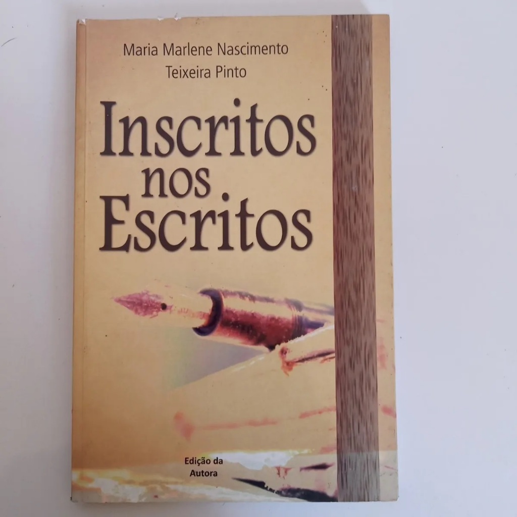 Livro Inscritos Nos Escritos Maria Marlene Nasc (Usado) | Shopee Brasil