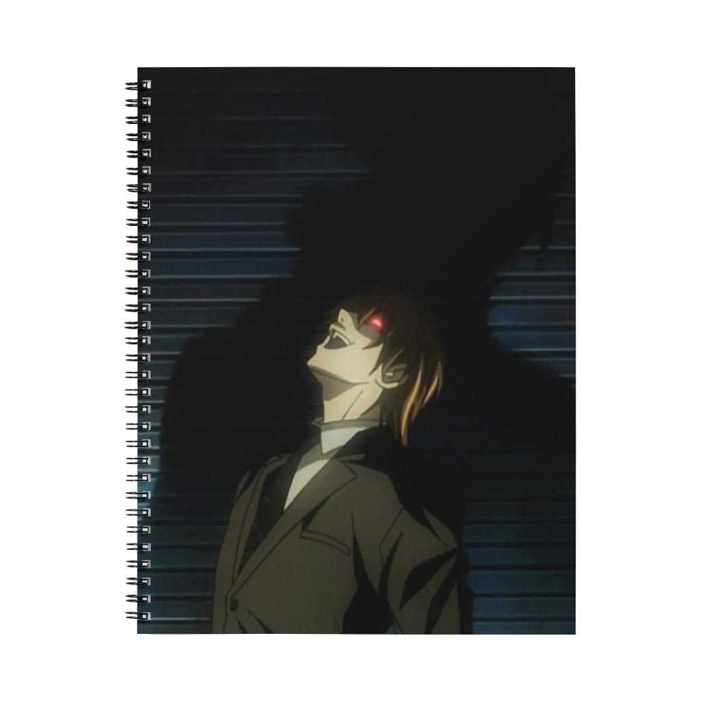Caderno A4 Light Yagami – Death Note | Capa Dura Premium e Design Exclusivo | Shopee Brasil
