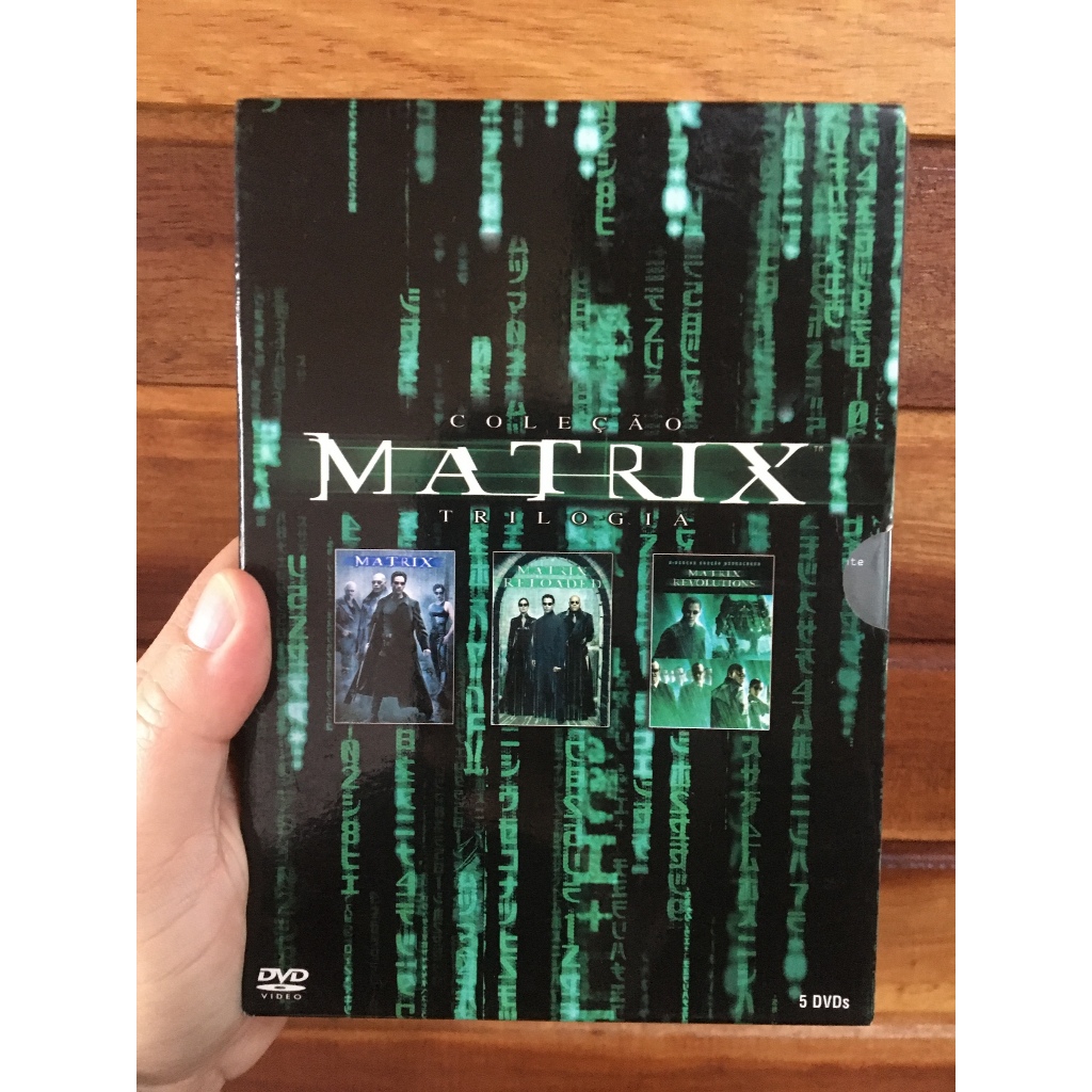 DVD - Box Trilogia Matrix - 3 filmes - Original | Shopee Brasil