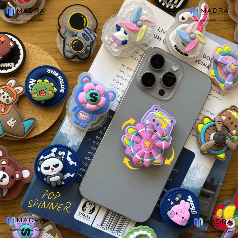 Pop Socket Spinner Personalizado Para Celular 🌀 | Shopee Brasil