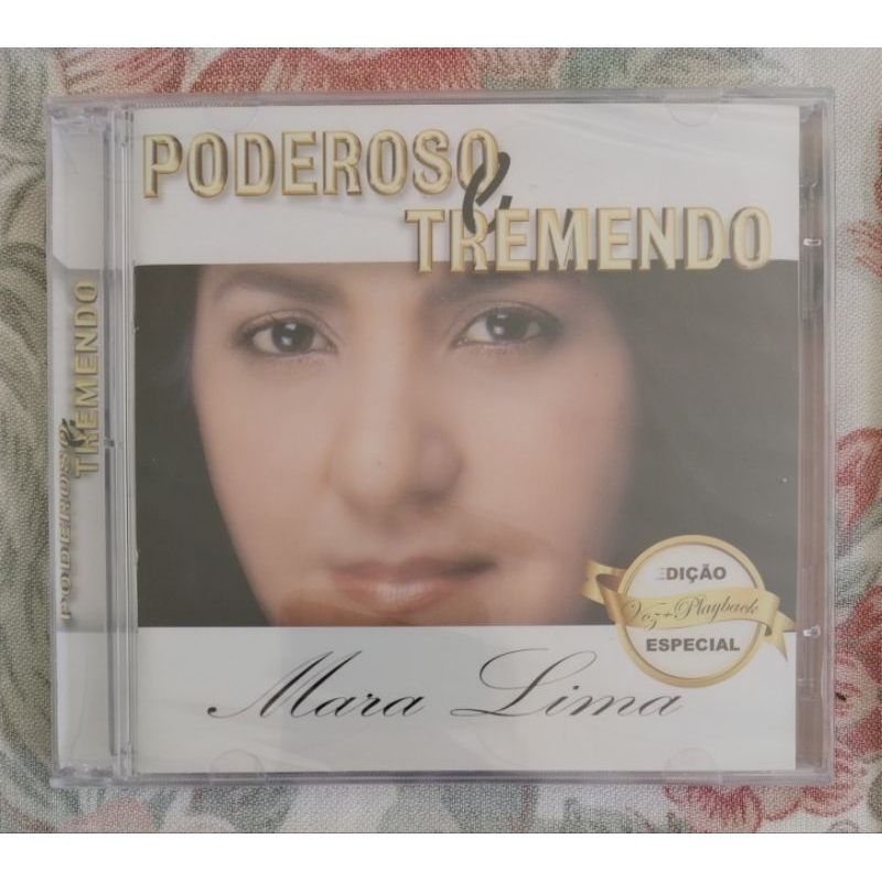 CD DUPLO - MARA LIMA - PODEROSO E TREMENDO - LACRADO | Shopee Brasil