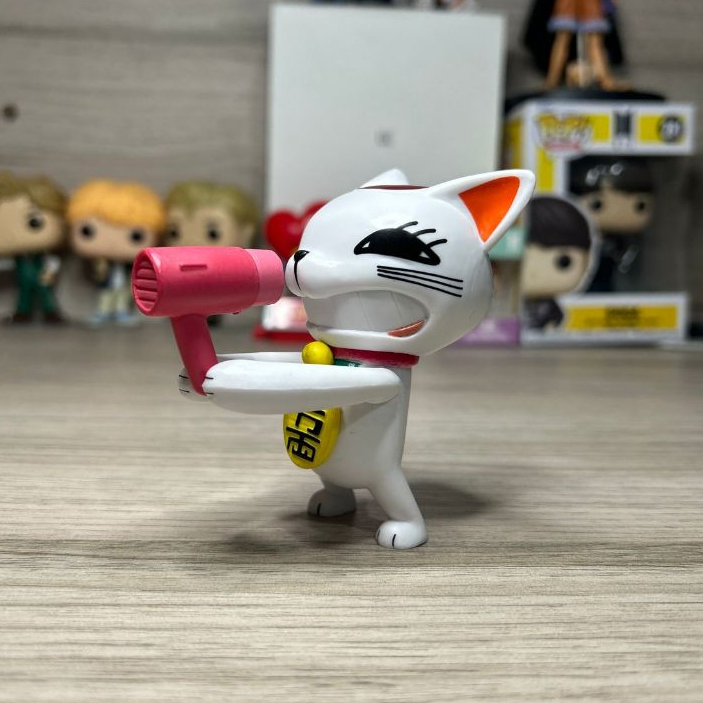 Figure Miniatura Velha Turbo Vovó Turbo Gato Yokai DanDaDan Bootleg ...