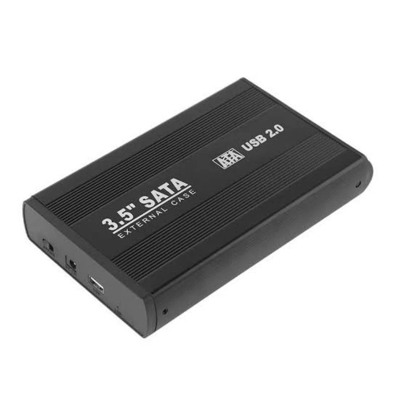 Case Para HD 3,5 De Pc Computador Hd Externo Sata Usb 2.0 Sata | Shopee ...