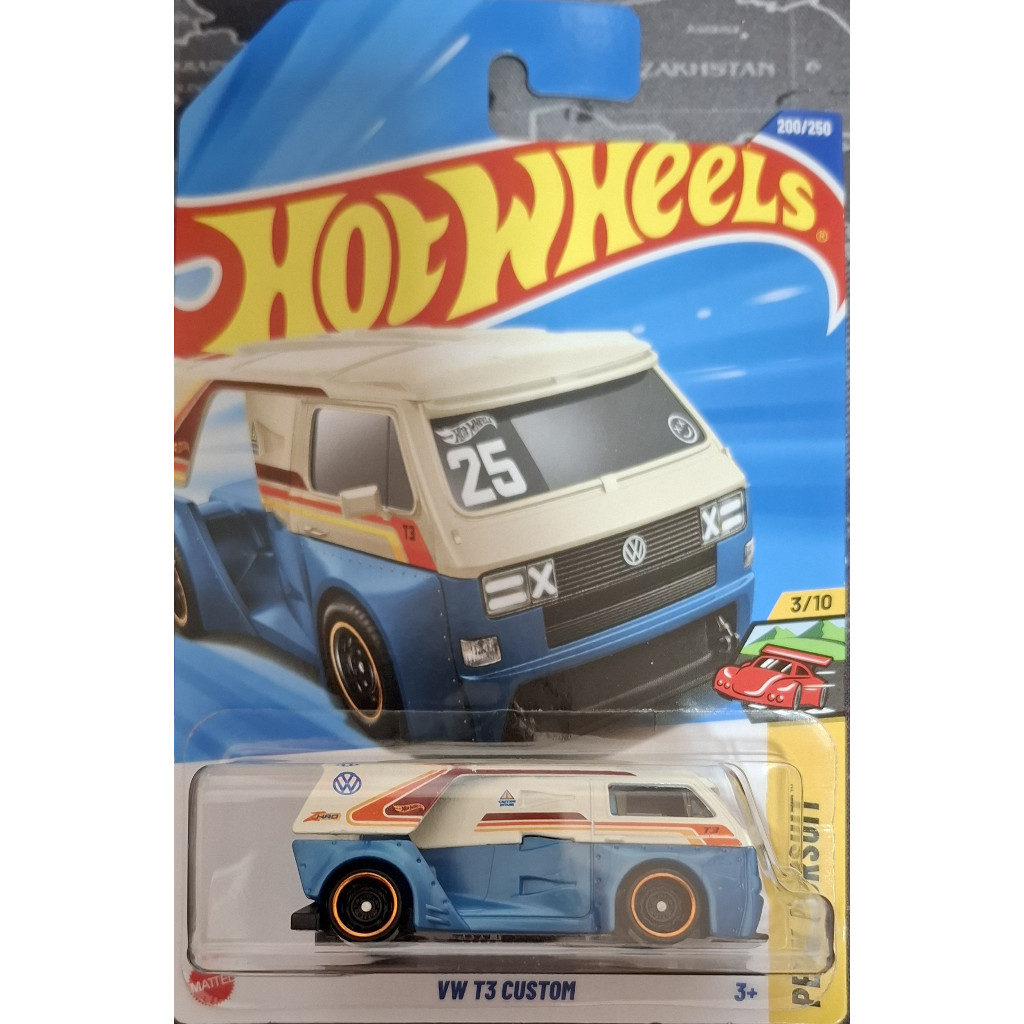 Hot Wheels VW T3 Custom Lote K 2025 Cartela Longa JBB21 | Shopee Brasil