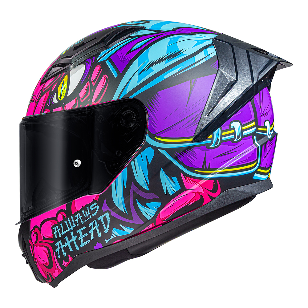 Capacete Ls2 FF810 Vigo Drillox Purple Fucsia | Shopee Brasil