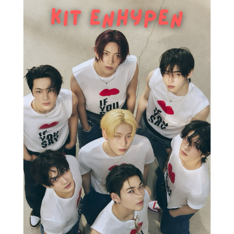 KIT ENHYPEN - 7 UNIDADES | Shopee Brasil
