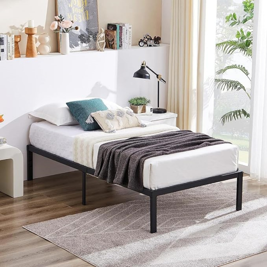 Estrado De Metal Para Cama de Solteiro/Cama De Casal, Fácil De Instalar ...