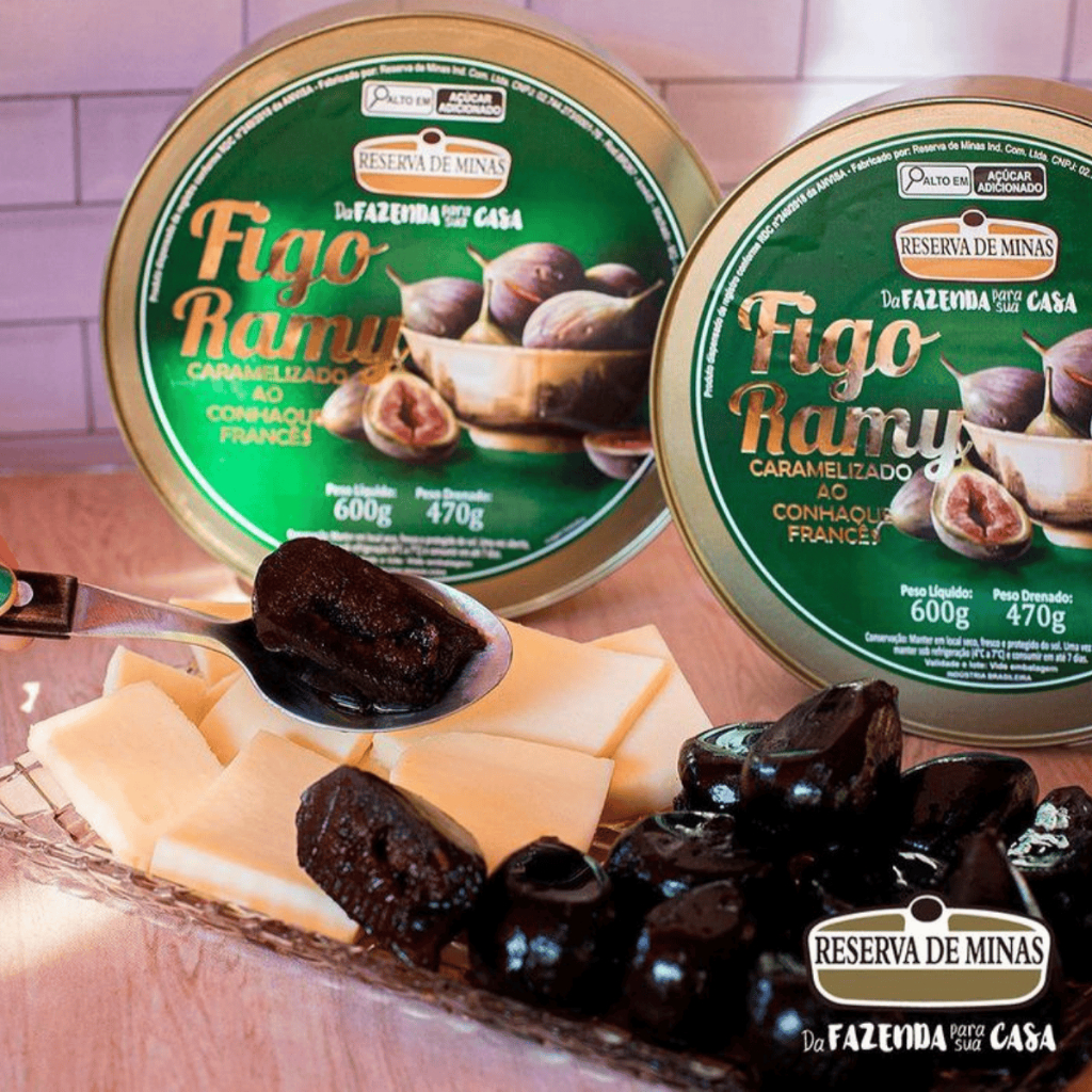 Doce De Figo Ramy Reserva De Minas 600g caramelizado | Shopee Brasil
