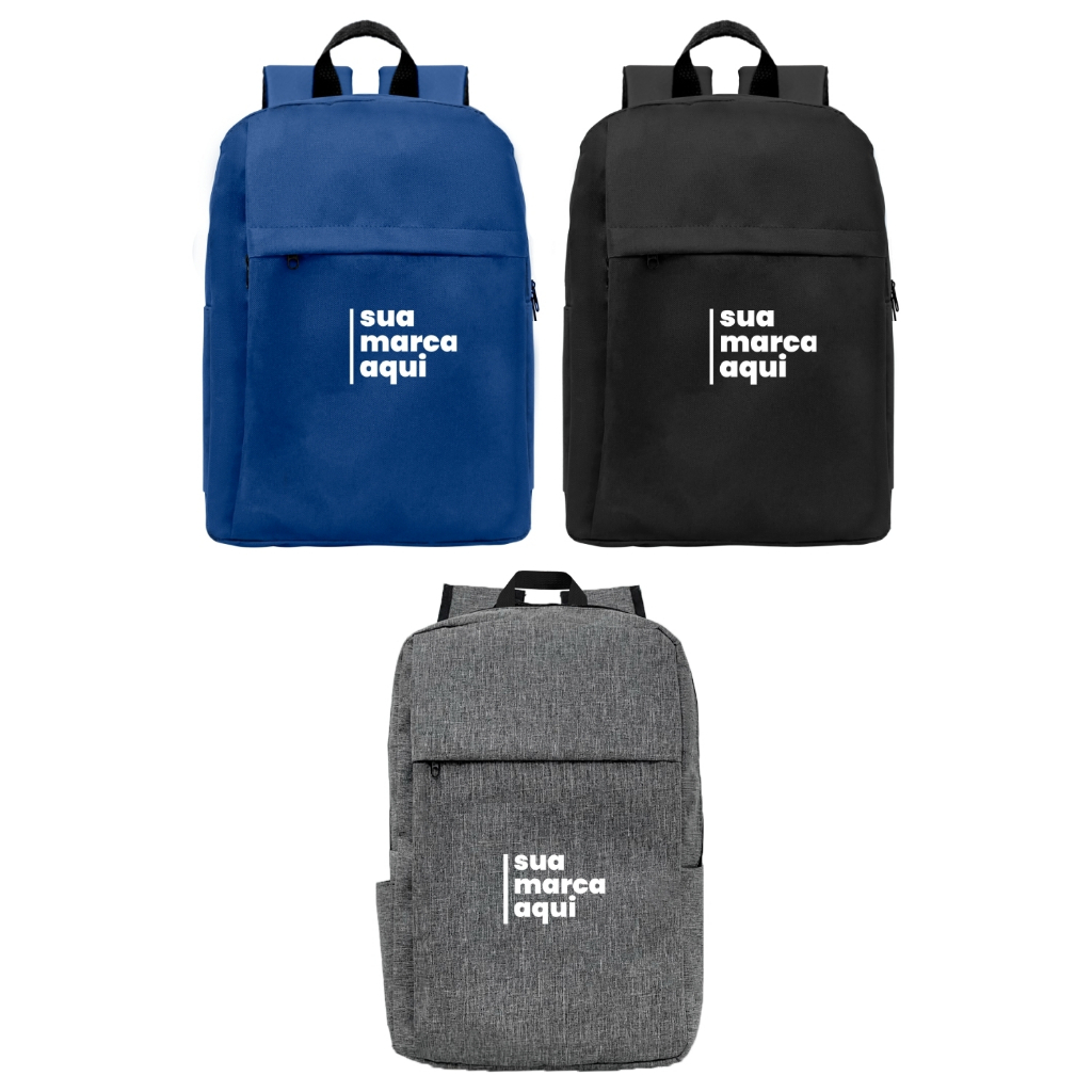 Kit 11 Mochilas Personalizadas Brinde Empresa Corporativos Mochilas ...