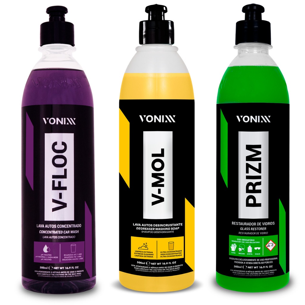 Shampoo Neutro Concentrado V-floc Prizm Vonixx V-mol 500ml | Shopee Brasil