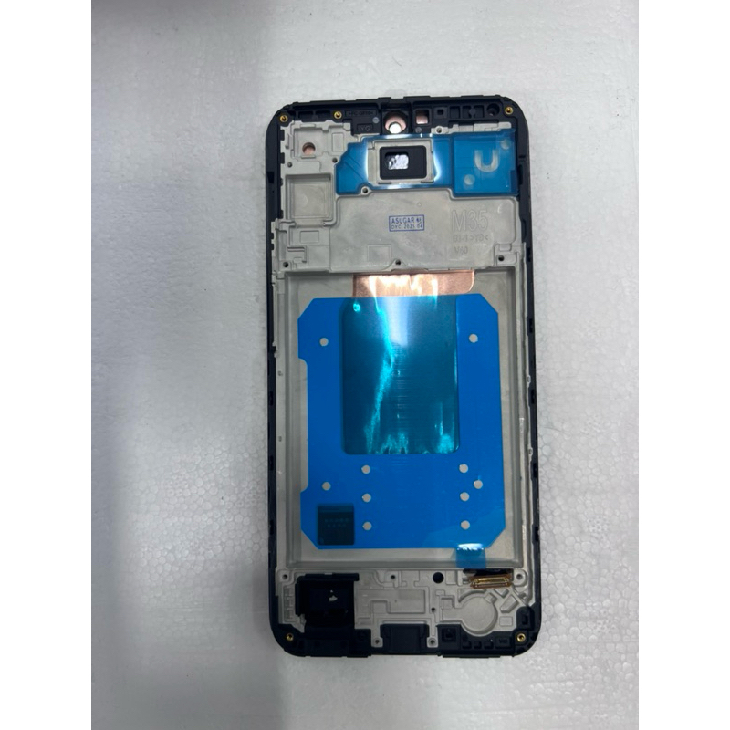 tela display lcd touch frontal samsung m35 incell com aro qualidade ...